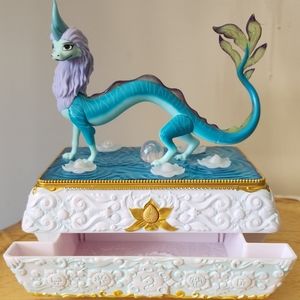 Disney | Toys | Raya Disney The Last Dragon Chest Jewelry Box Sisu ...